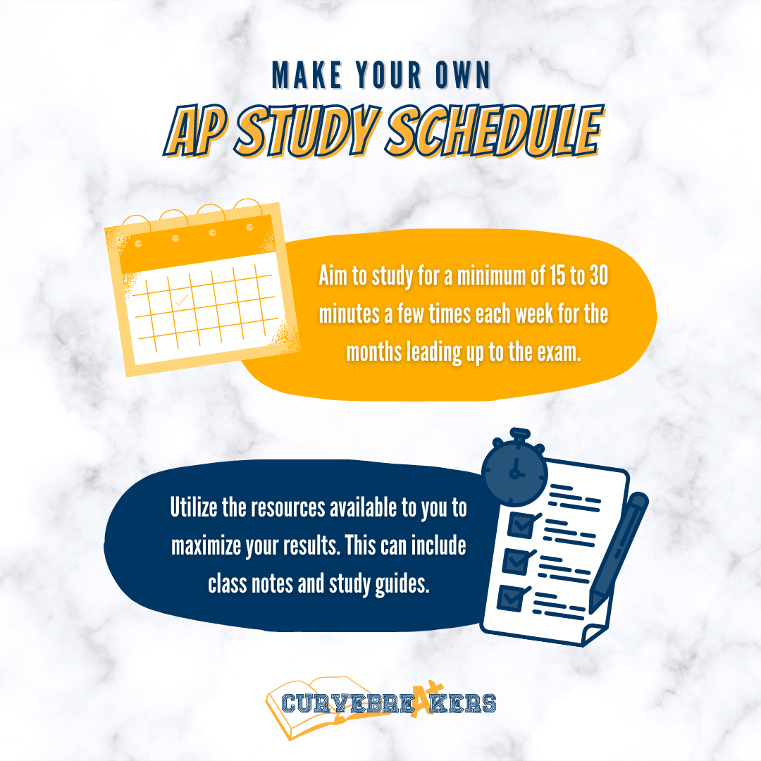 How To Make Your Own AP Study Schedule Curvebreakers