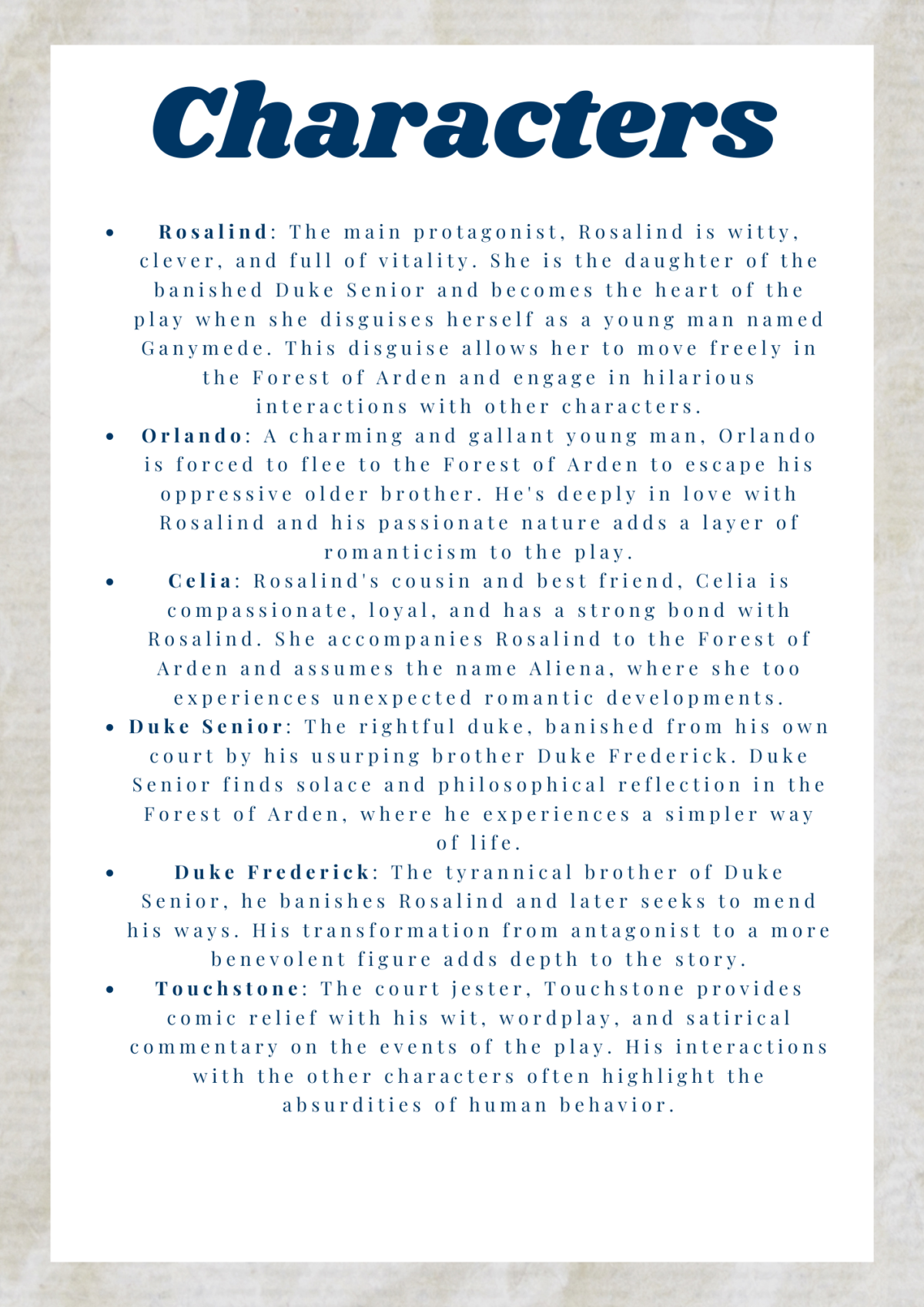 As You Like It - Curvebreakers